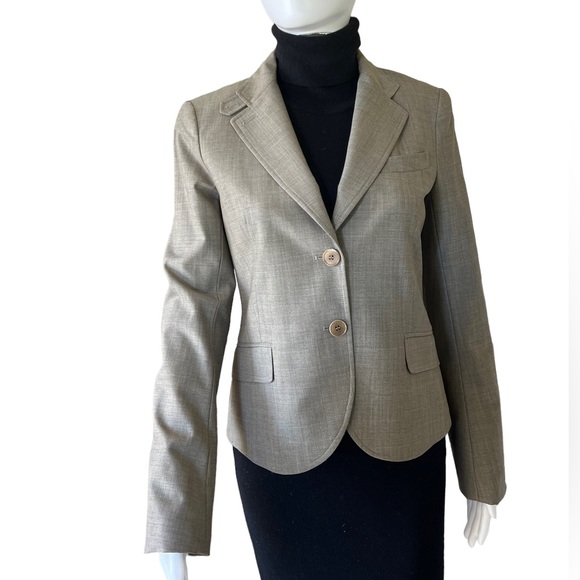 Theory | Jackets & Coats | Theory Tailored Blazer Size 6 Wool Blend ...
